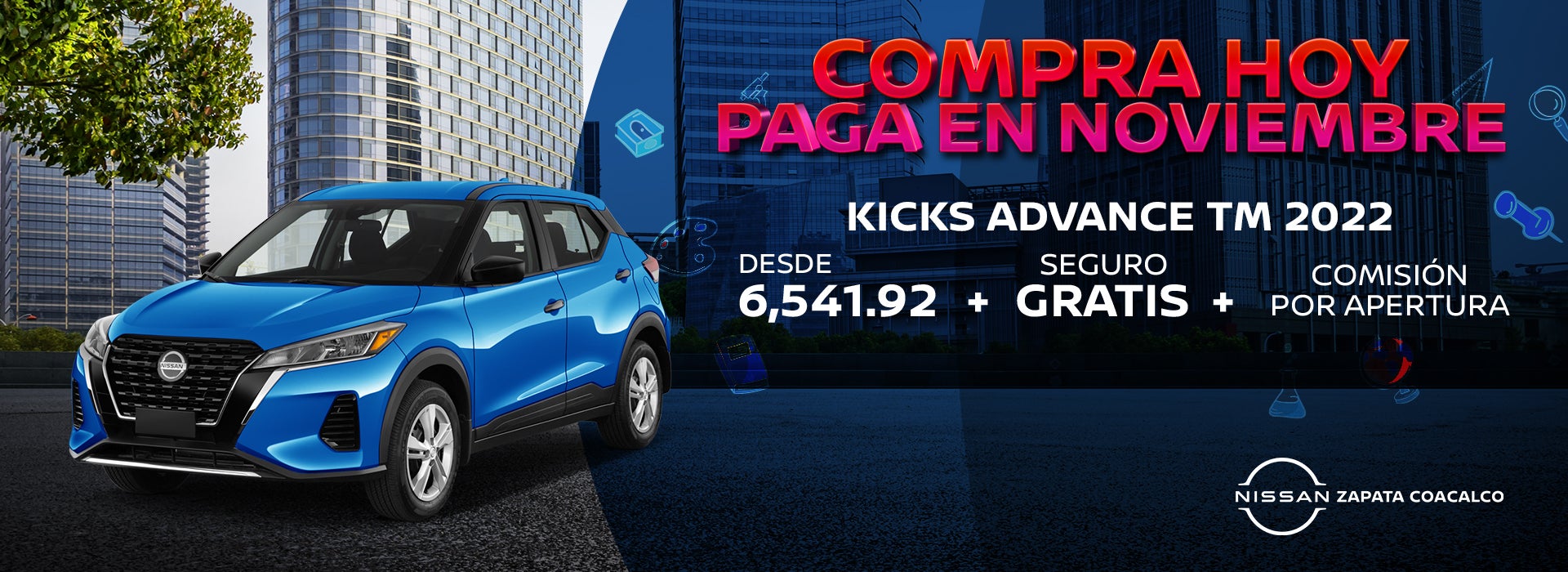 Nissan Zapata Coacalco | Agencia de autos Nissan | Coacalco, México